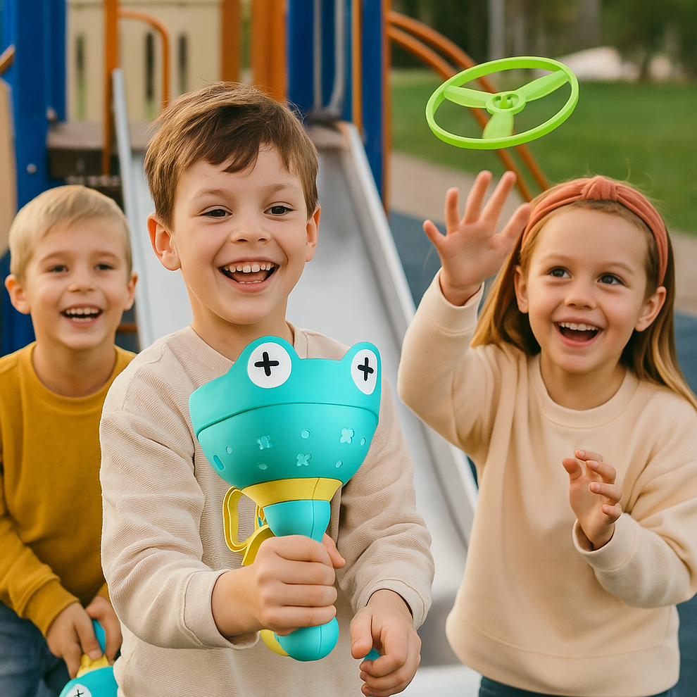 Flying Propeller Toy with String Starter – Australian Kids